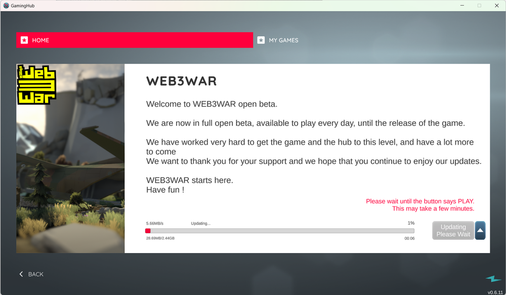 Getting started with WEB3WAR