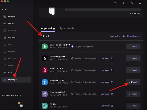 How to connect Ledger with Metamask